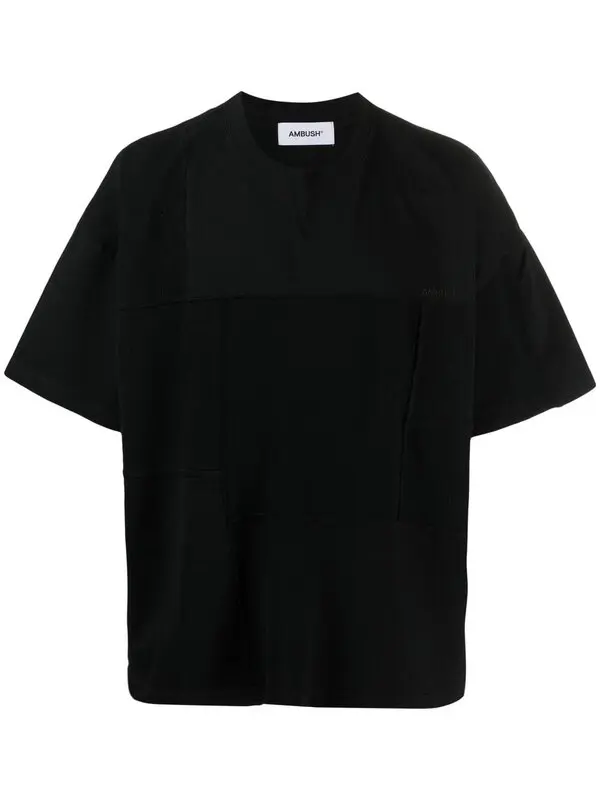 AMBUSH Logo-embroidered Cotton T-shirt