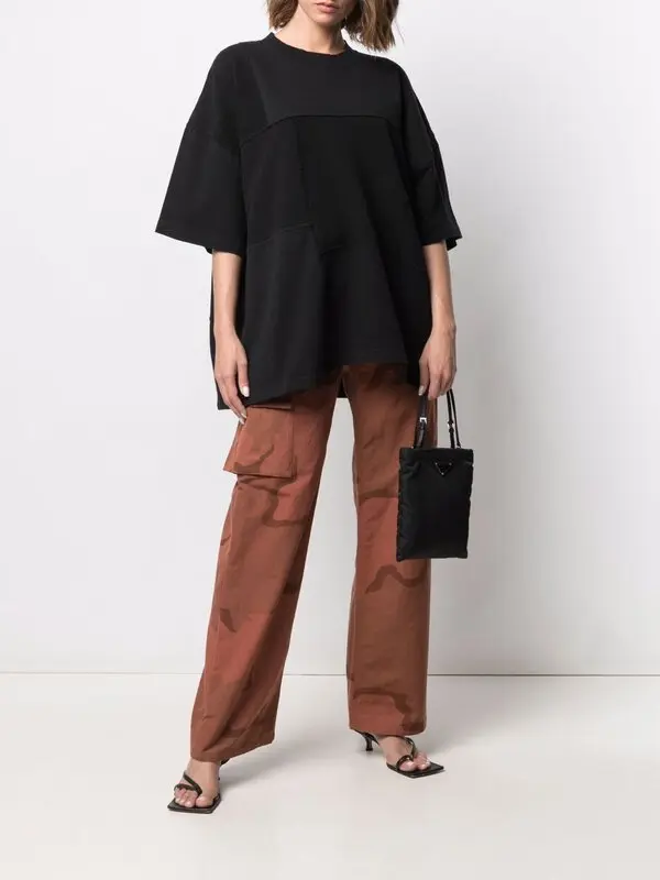 AMBUSH Logo-embroidered Cotton T-shirt