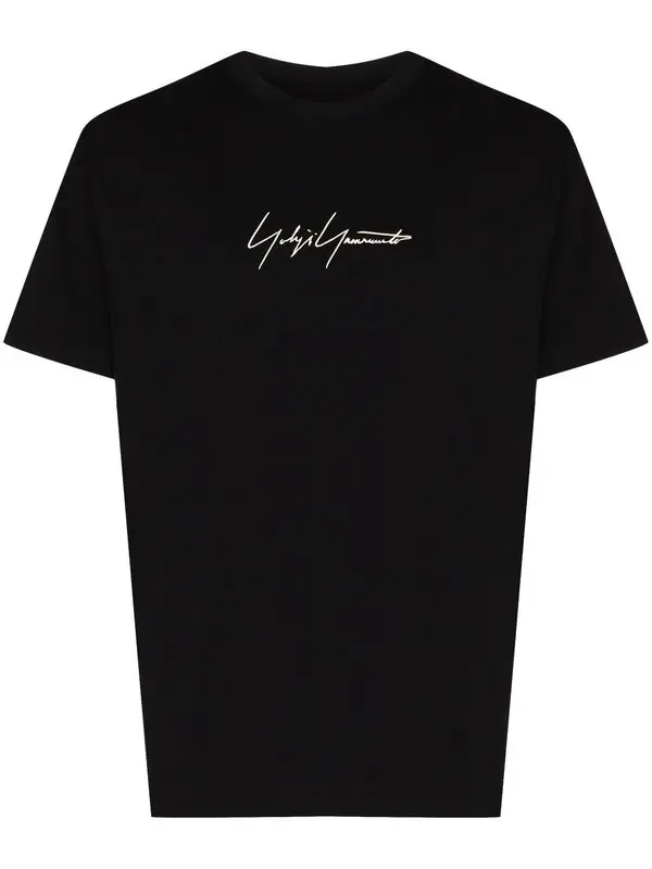 Yohji Yamamoto New Era Logo-Print T-Shirt In Black - 35% Off 