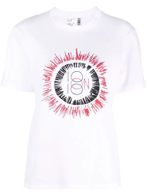 10 CORSO COMO Sun Logo Graphic T-shirt - White