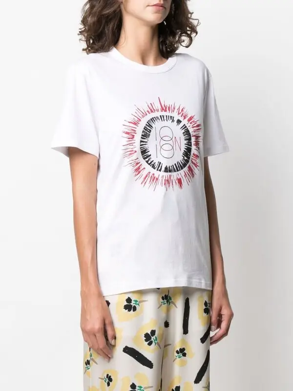 10 CORSO COMO Sun Logo Graphic T-shirt