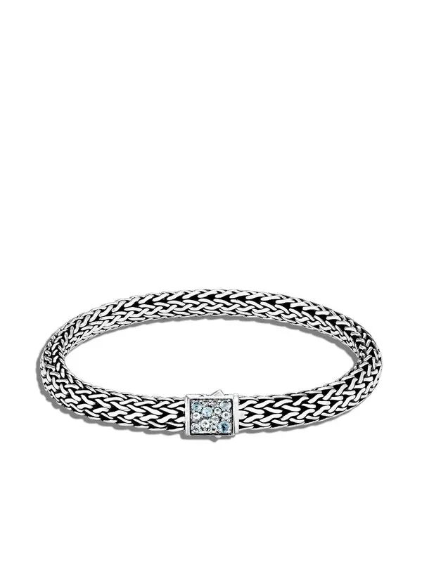 John Hardy Classic Chain 6.5mm Reversible Bracelet - Silver