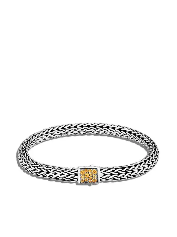 John Hardy Classic Chain Reversible Bracelet - Silver