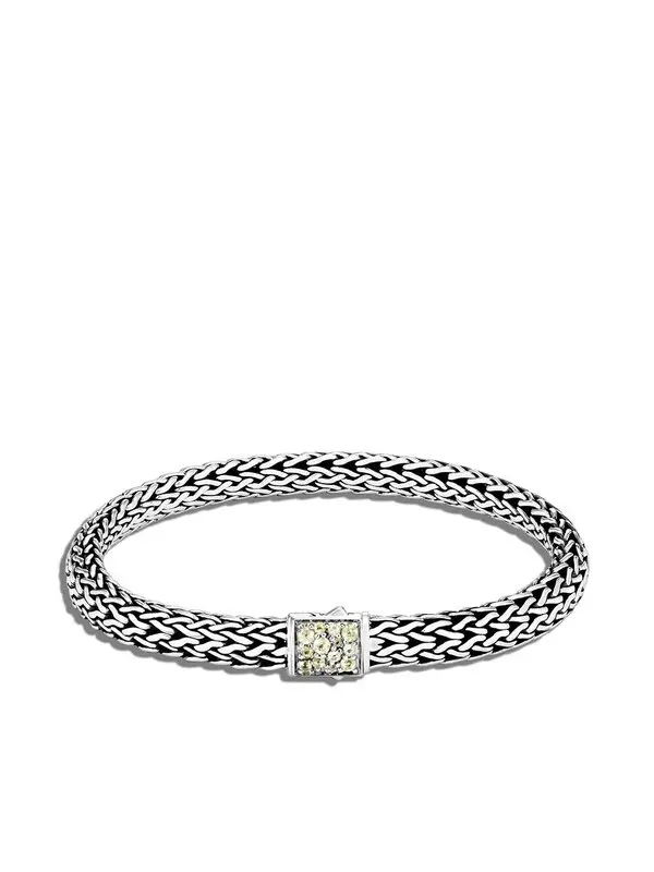 John Hardy Classic Chain Small Reversible Bracelet - Silver