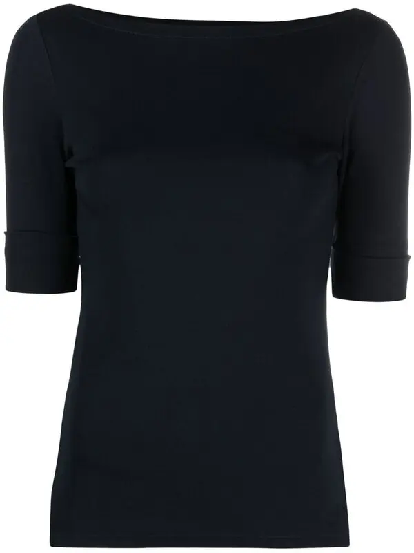 Ralph Lauren Boat-neck Fitted Top