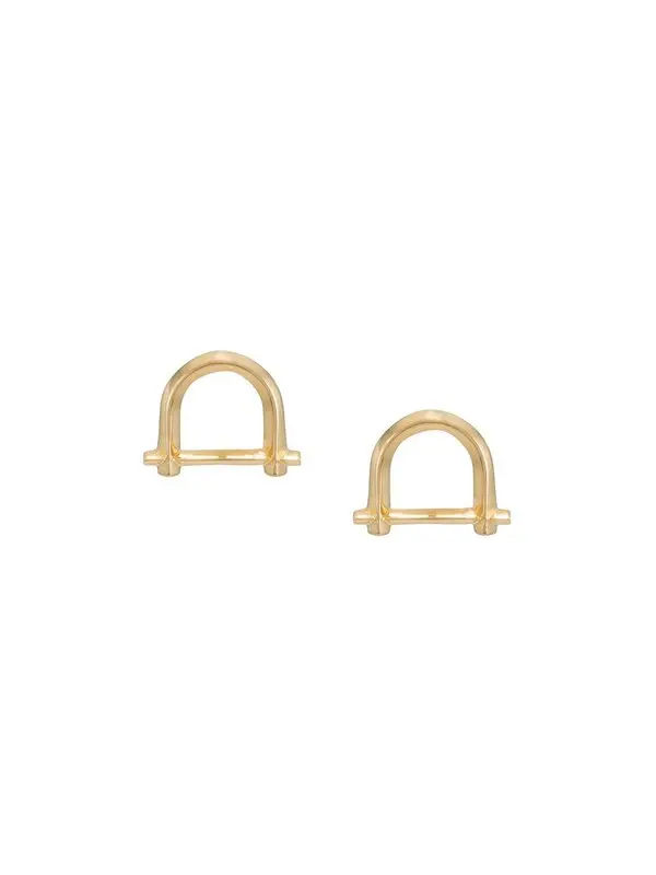 THIRD CROWN Arc Stud Earrings