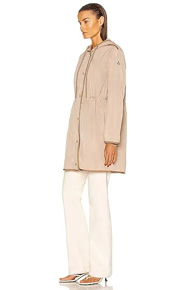 Coat Lebris Moncler Lule Logo-Appliquéd Quilted Shell Down Jacket