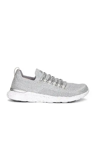 Apl Techloom Breeze Sneaker In Metallic Silver - Metallic  display picture 1