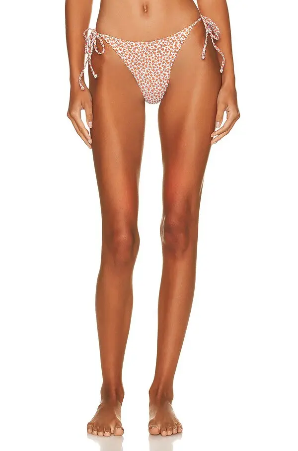 Matteau String Brief Bikini Bottom - Starflower