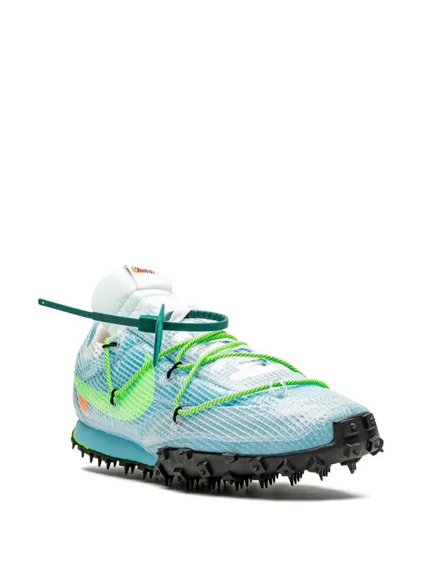 Nike X Off White Waffle Racer Sp Sneakers - Blue