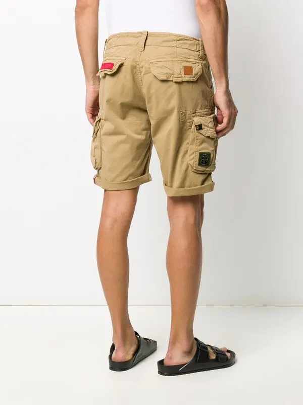 Alpha Industries Multi-patch Cargo Shorts