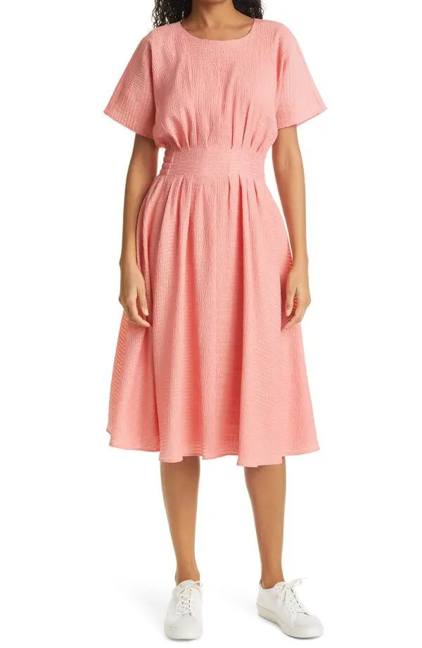 white christmas dresses Pre-Loved Club Monaco Women's Fit & Flare Sweater Dress Black/Camel Size XS  – Elle & Beck