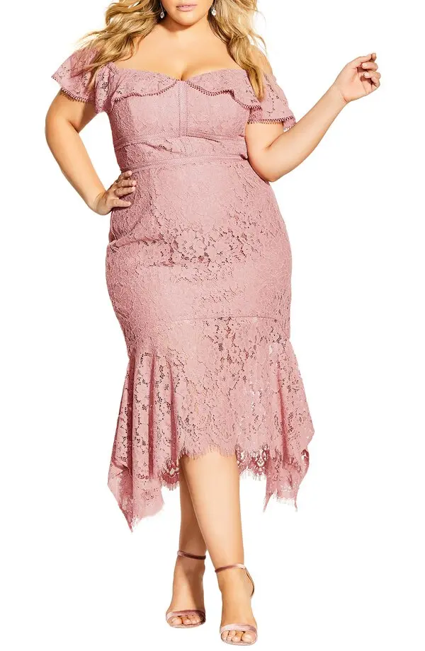 short lace bridesmaid dresses Pink Short Bridesmaid Dress,Lace Bridesmaid Dress,High Neck Bridesmaid Dress,BD00210, US10 / Dark Navy main image 1