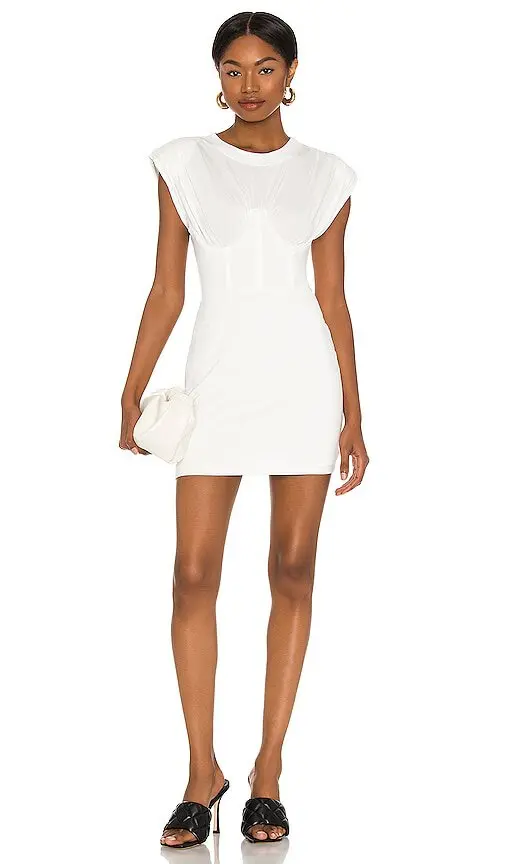 nbd white corset dress Nbd Kay Tee Dress In White - 65% Off