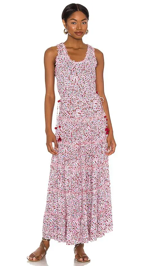 Poupette St Barth Katie Maxi Dress In Pink In Pink Tulip - 30% Off |  Editorialist