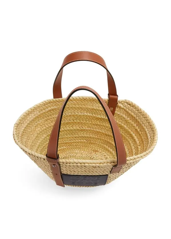 Loewe X Paula's Ibiza Sand Raffia Basket Bag