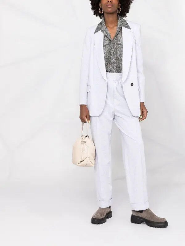 Brunello Cucinelli Cotton-blend Jersey Blazer