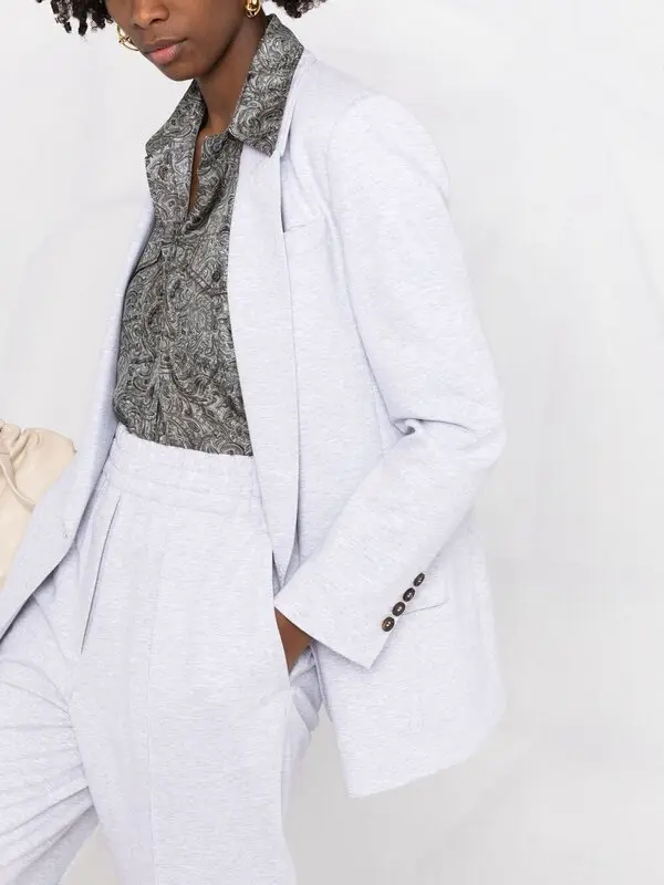 Brunello Cucinelli Cotton-blend Jersey Blazer