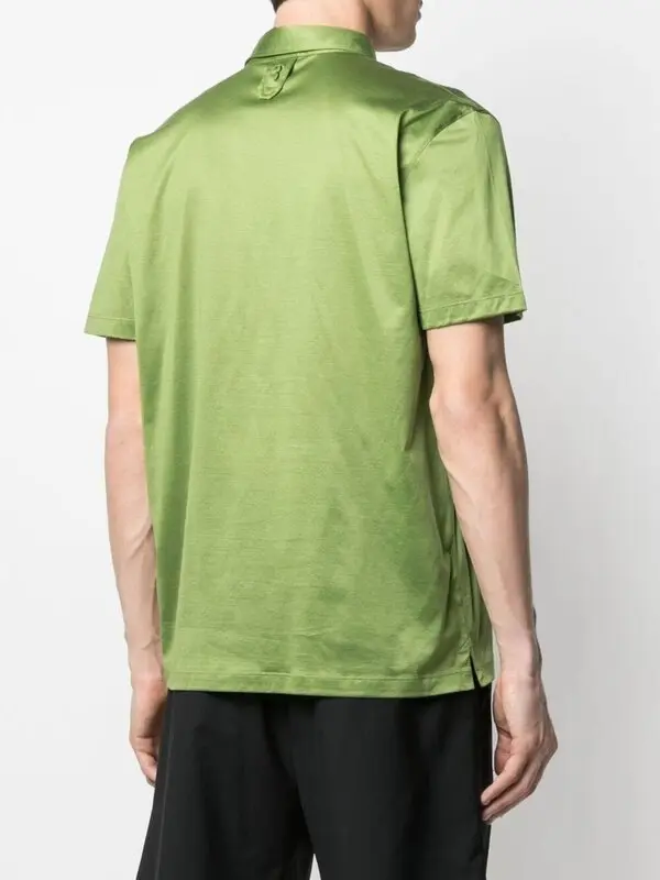 BILLIONAIRE Crest-embroidered Polo Shirt - Green