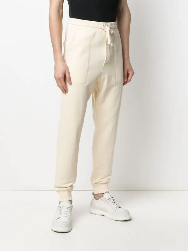 Nanushka Logo-embroidered Track Pants - Neutrals