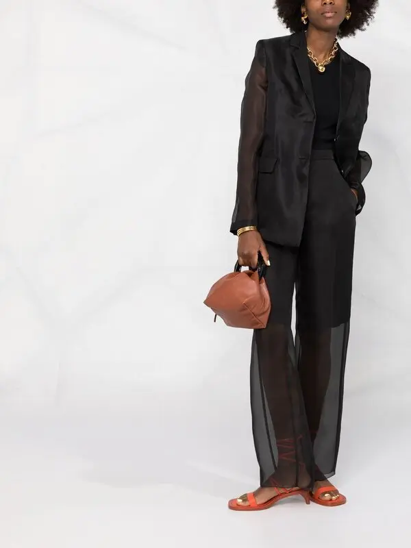 JIL SANDER Sheer Layered Trousers