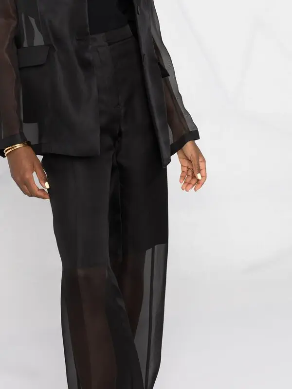 JIL SANDER Sheer Layered Trousers