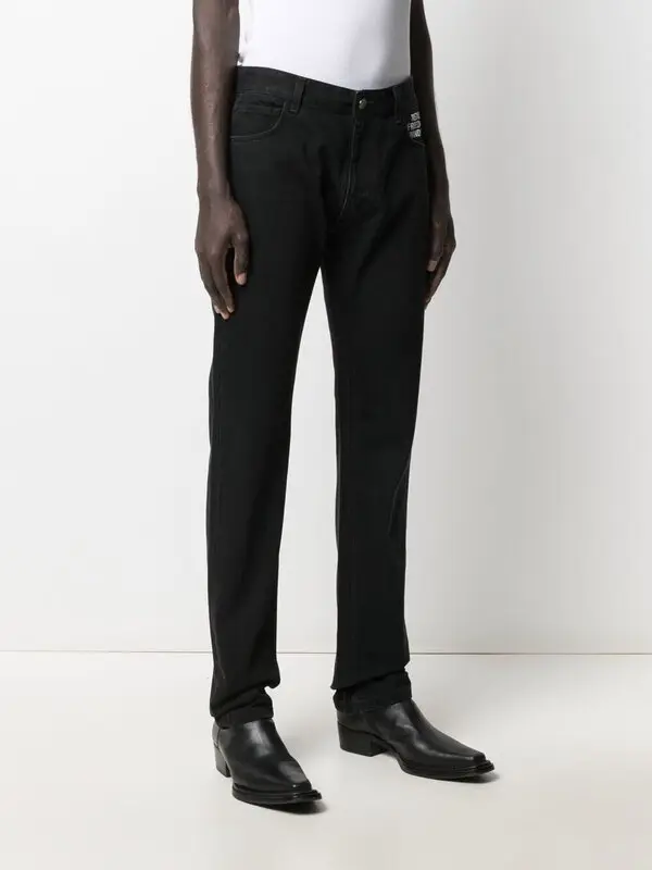 Raf Simons Slim-fit Denim Jeans - Black