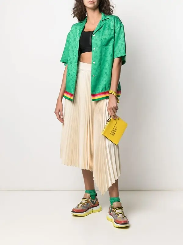 Palm Angels Button-up Long-sleeve Shirt