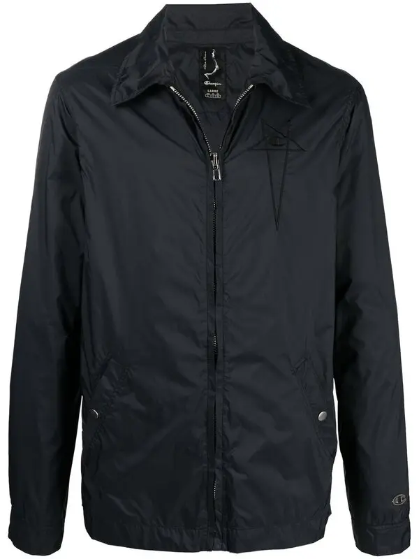 Rick Owens Front Zip Shell Jacket