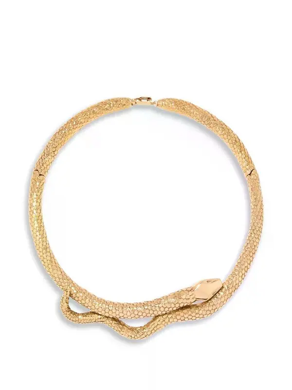 AURÉLIE BIDERMANN Tao Snake Necklace - Gold