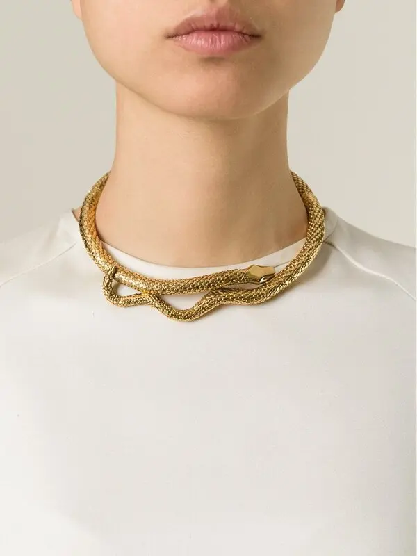 AURÉLIE BIDERMANN Tao Snake Necklace
