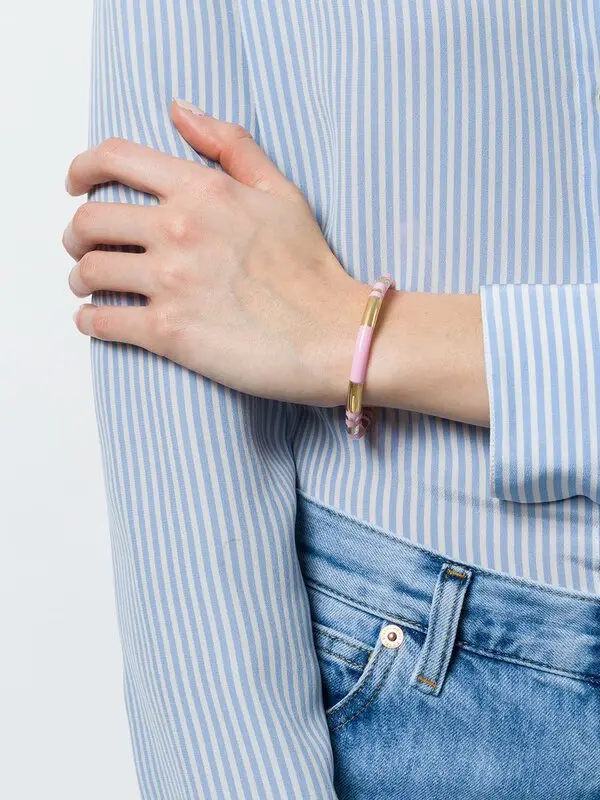 AURÉLIE BIDERMANN Positano Bangle - Pink