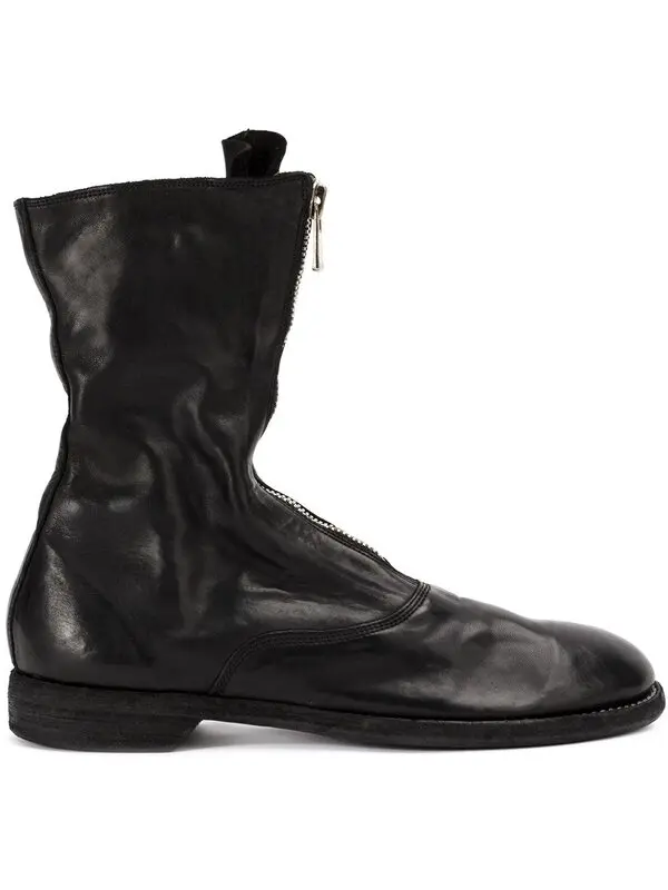 Guidi Front Zip Boots