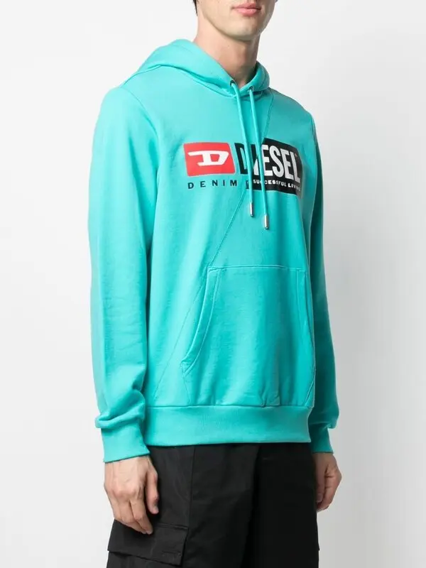 DIESEL® Logo-print Hoodie