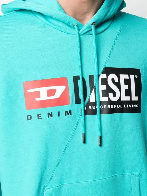 DIESEL® Logo-print Hoodie