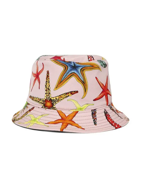 Versace Starfish Bucket Hat - Pink | Editorialist display picture 3