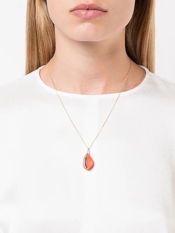 AURÉLIE BIDERMANN Shell Pendant Necklace