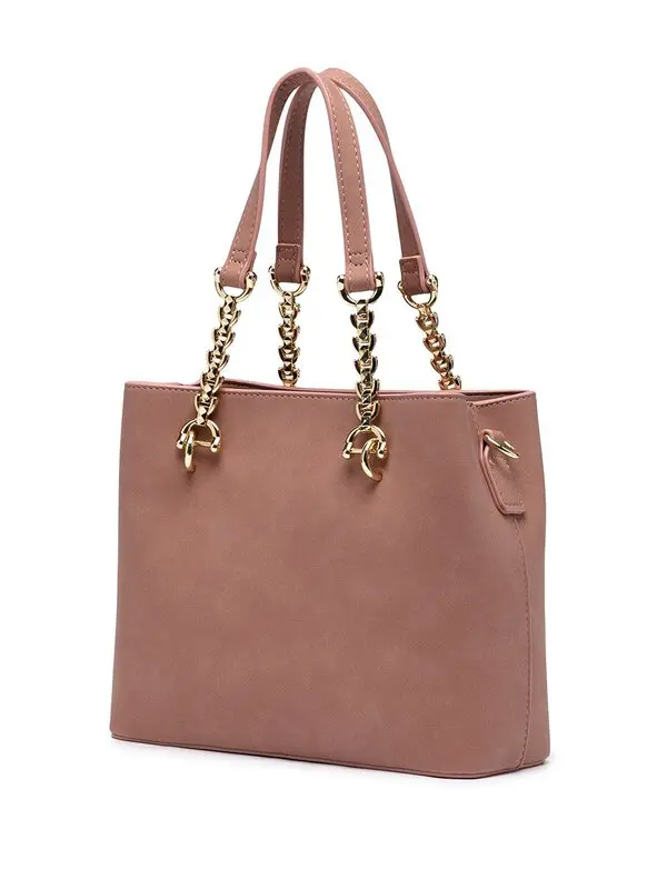 Carvela Mini Camilla Slouch Tote Pink Editorialist