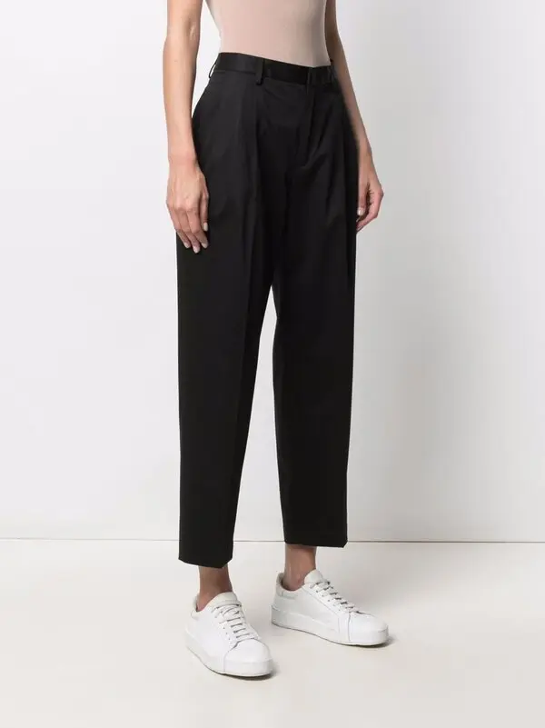 Woolrich Dart-detail Tapered Trousers