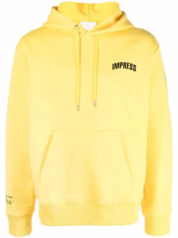 Helmut Lang Slogan-print Cotton Hoodie
