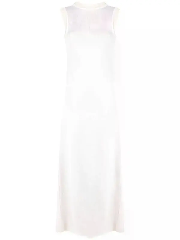 JIL SANDER Fine Knit Sleeveless Dress