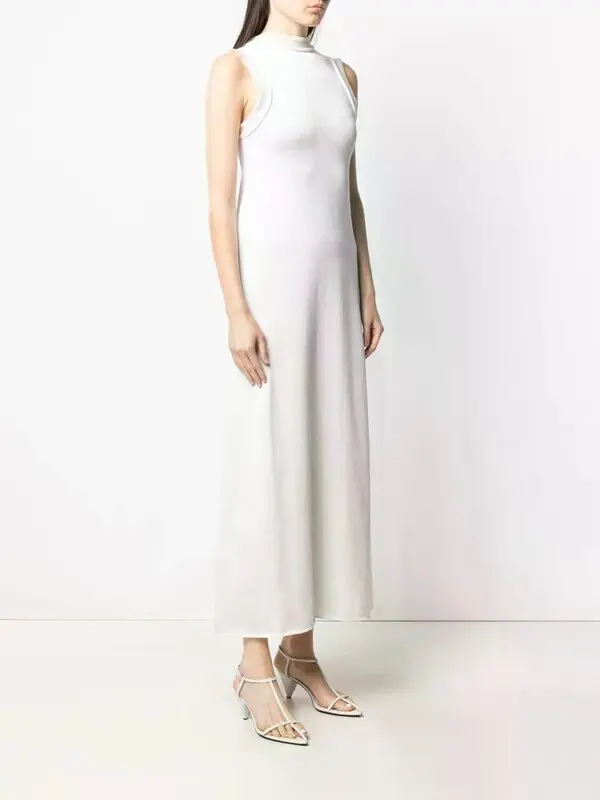 JIL SANDER Fine Knit Sleeveless Dress