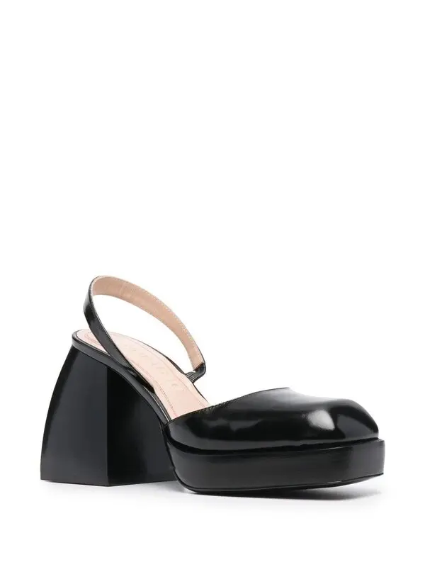 NODALETO High-shine Pumps - Black
