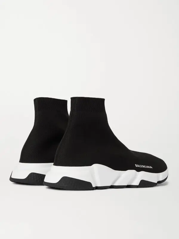 Balenciaga Speed Stretch-knit Slip-on Sneakers