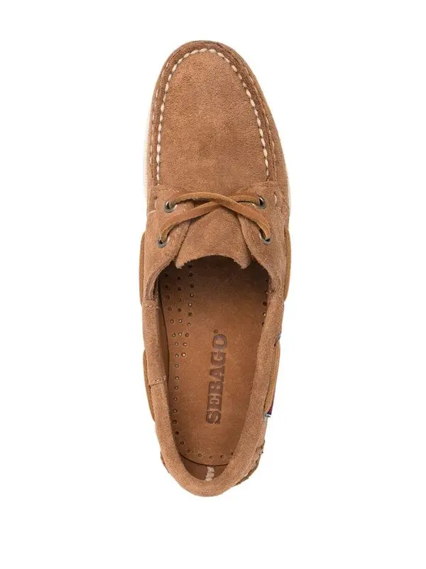 SEBAGO Slip-on Boat Shoes - Brown
