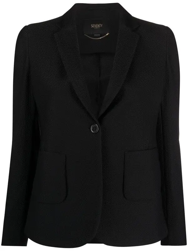 Seventy Single-breasted Jacket - Black