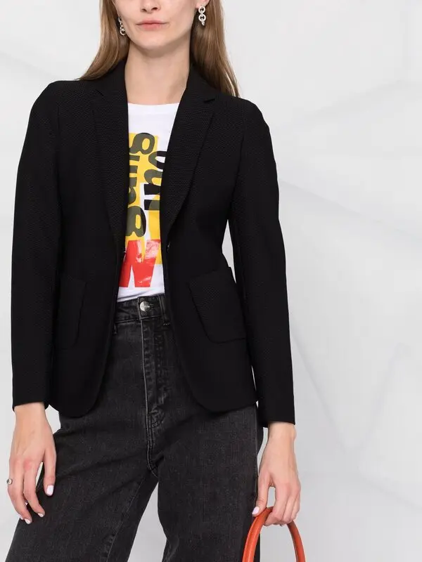 Seventy Single-breasted Jacket - Black