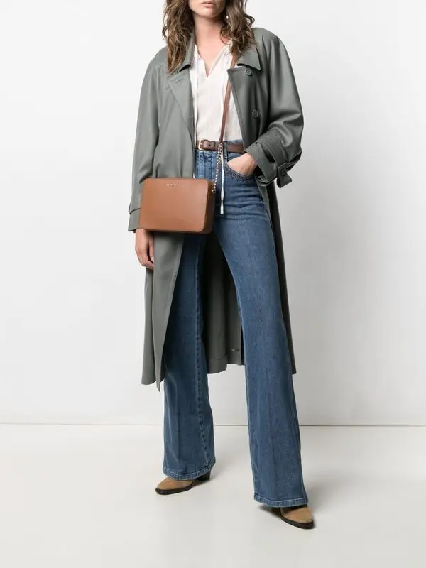 Michael Kors Jet Set Crossbody Bag - Brown