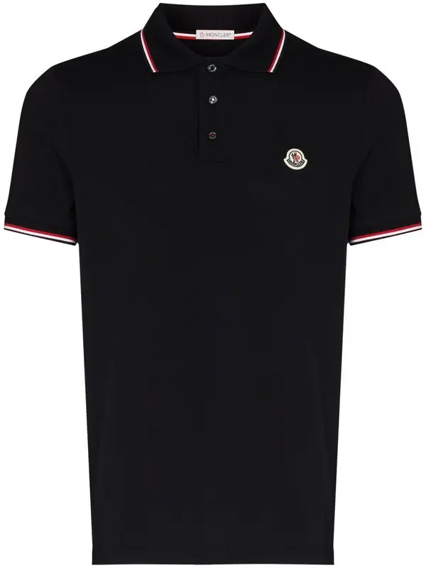 Moncler Logo-patch Polo Shirt