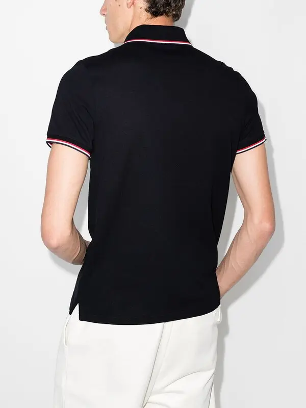 Moncler Logo-patch Polo Shirt